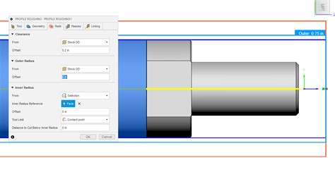 Solved Fusion 360 Lathe Paths Generate Below Inner Radius Autodesk
