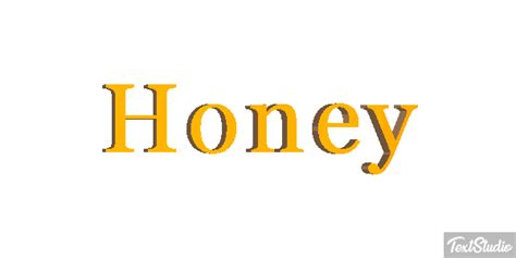 Honey Word Animated  Logo Designs