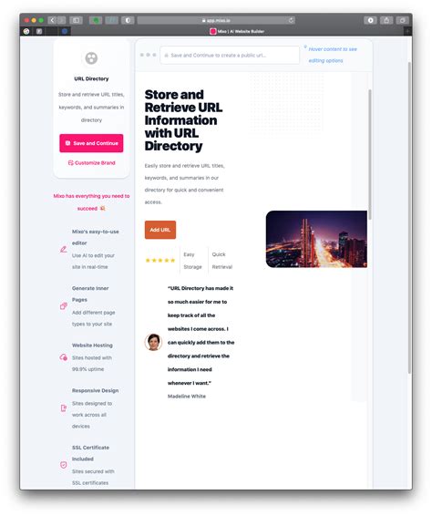 Creating Websites With AI On Mixo Io