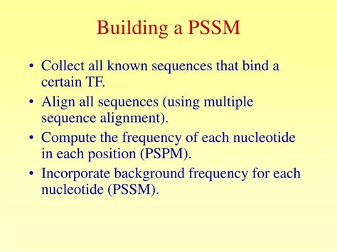 Ppt Local Multiple Sequence Alignment Sequence Motifs Powerpoint