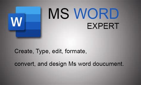 create edit format design and type ms word documents by mubeen41