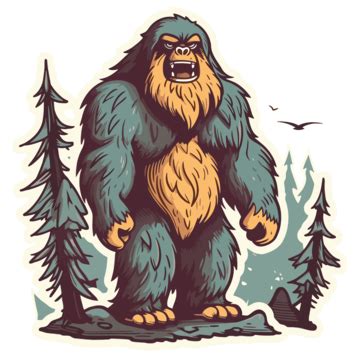Bigfoot Illustration