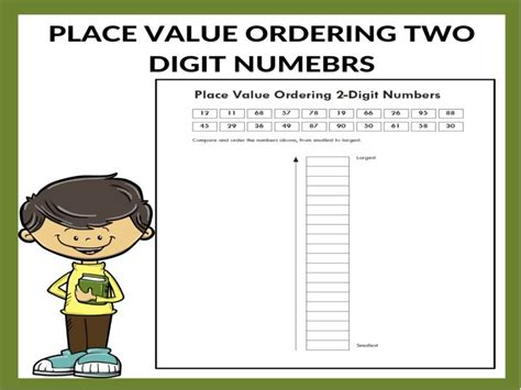 Mash Place Value Ordering 2 Digit Numbers Worksheet Worksheets Library
