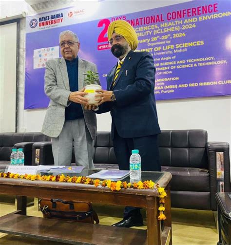 Rayat Bahra University 2nd Day Iclshes Catalysed And Supported By Pscst Ncstc Dst Govt Of