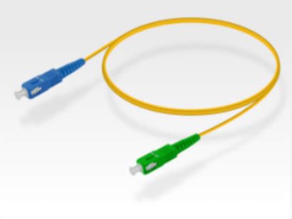 Patchcable SC APC SC UPC Simplex Singlemode Opticonnect Systems B V