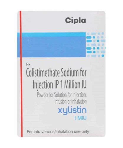 Xylistin Colistimethate Sodium 1 Miu Injection At ₹ 540 Vial In Pune