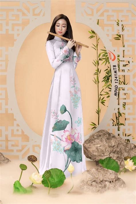 Vietnamese Dress Ao Dai Pattern Vietnamese Ao Dai Paper Sewing