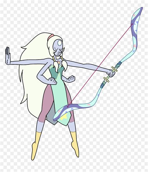 Opal Steven Universe Png Download Opals Bow Steven Universe Transparent Png Vhv