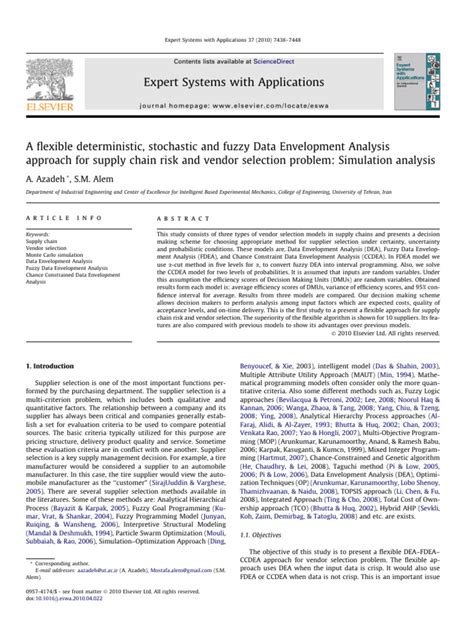 a flexible deterministic stochastic and fuzzy data envelopment