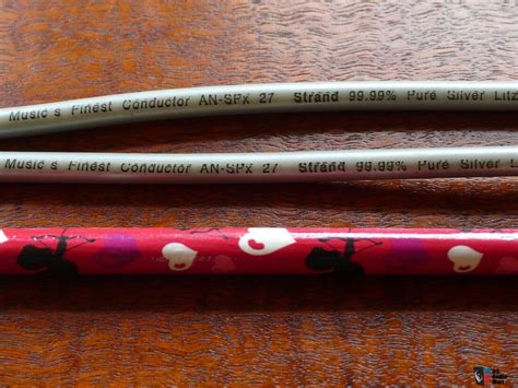 Audio Note Silver Stereo Speaker Cable An Spx 8ft Photo 1648706 Uk Audio Mart