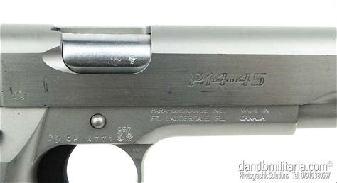 Deactivated Auto Ordnance P14 Pistol