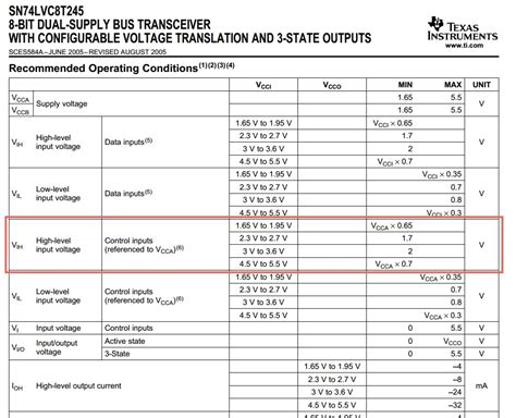 SN74LVC8T245 SN74LVC8T245 Application Questions Logic Forum Logic TI E2E Support Forums