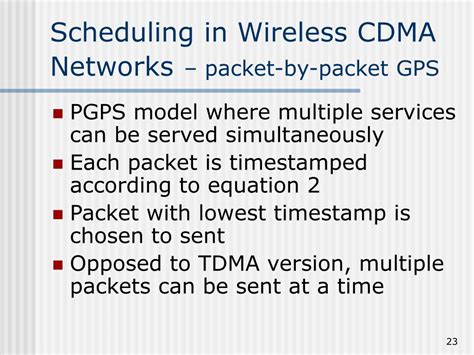 Ppt An Overview Of Scheduling Algorithms In Wireless Multimedia Networks Powerpoint