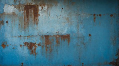 Rustic Blue Patterns Aged Metal Background Images