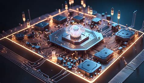 Abstract Technology Background Of A Data Computing System With