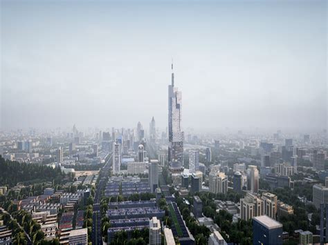 Ue5南京智慧城市场景指间青丝斩清风 站酷zcool