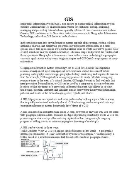 gis pdf geographic information system geography