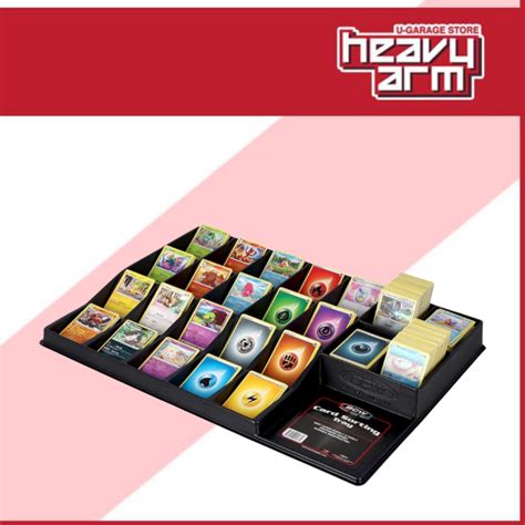 Bcw Trading Card Sorting Tray Premium 24 Sorting Cells Heavyarm Store