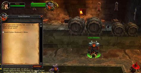 Brewfest Boss Corien Direbrew Can Be Engaged When Walking Into BRD