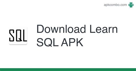 learn sql apk 1 0 android app download
