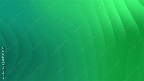 Elegant Abstract Green Gradient Wavy Lines Loop Background Animation Stock Video Adobe Stock