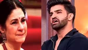 Kunickaa Sadanands Son Ayaan Lall Enters Bb 19 Makes Her Cry Tells Live For Yourself Mumma