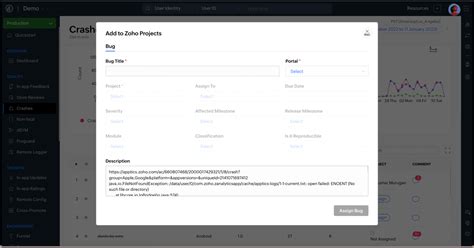 Zoho Projects Integration