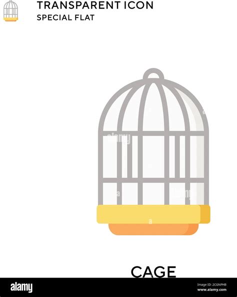 Cage Vector Icon Flat Style Illustration Eps 10 Vector Stock Vector