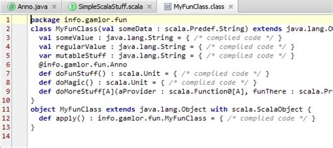 decompiling scala gamlor