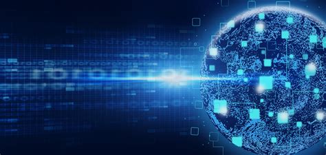 Technology Planet Blue Technology Background Science And Technology