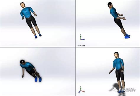 【非标数模】简易男性人体模型3d图纸 Solidworks设计 Solidworks 仿真秀干货文章