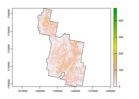 Introduction To Spatial Raster Data Using The Terra Package