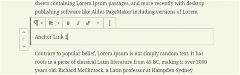 How To Create Anchor Links In Wordpress Free And Premium Wordpress