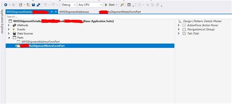 Dynamics Design Pattern Form Part Factbox Card
