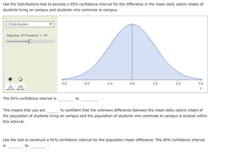 Solved 9 Confidence Intervals For Estimating The Difference