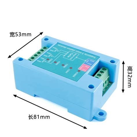 3 Master 1 Slave Rs485 Data Converter Modbus Rtu Rs485 Data Logger Modbus Communication Module
