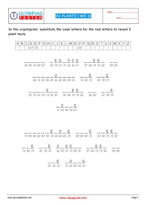 Cbse Class 4 Science Hots Worksheets Plants Set 03 Olympiad Tester