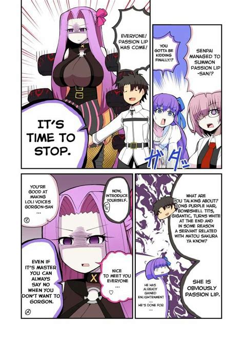 Gorgon As Passionlip Gadis Animasi Gambar Gambar Anime