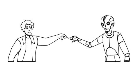 Future Human Computer Interaction People 66252309 Vector Art At Vecteezy