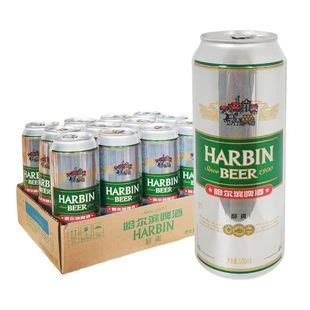哈尔滨啤酒醇爽啤酒500mlx12罐装 哈啤大罐 一整箱清仓 阿里巴巴