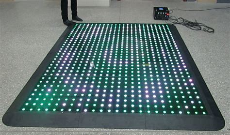 댄스 플로어 컬러 믹싱 효과 Led 스테이지 라이트 Dmx 인터랙티브 이벤트