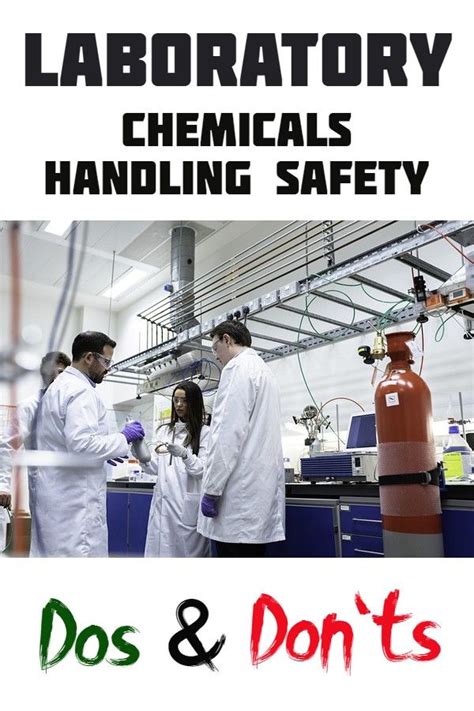 Chemical Handling In Laboratory Safety Dos And Donts Toolbox Talk Meeting Topic Lab