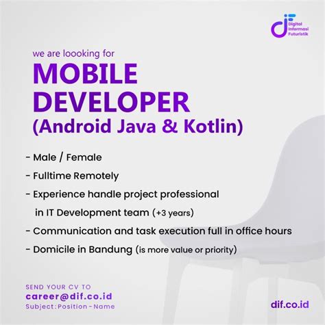 Pt Digital Informasi Futuristik On Linkedin Hiring Career Lokerindonesia Lokerprogrammer