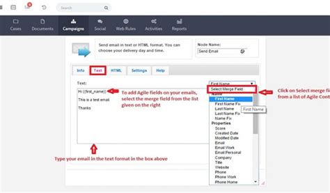 Agile Crm Email Templates Newsletter Campaigns Agile Crm Support Williamson