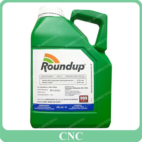 🔥original🔥4l Roundup Monsanto Bayer Glyphosate Isopropylammonium 41