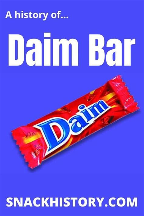 Daim Bar History Ingredients Commercials Artofit