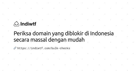 bulk checks indiwtf