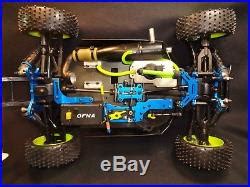 Vintage Parts Cars OFNA ULTRA LX COMP 1 8 Vintage Nitro Buggy Roller With Body With Servos USED