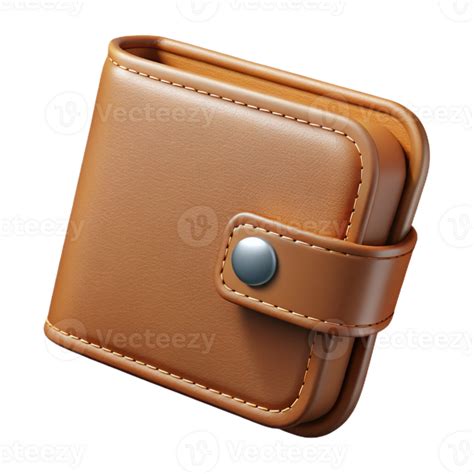 Wonderful Artistic Photorealistic Ultra Detailed Isolated Cutout Of A Single Brown Leather