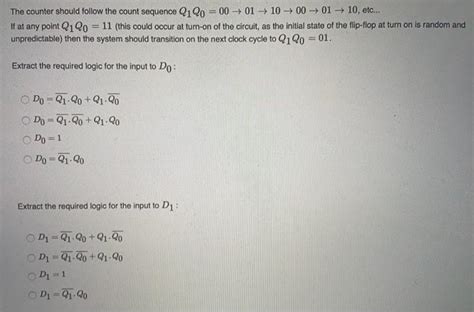 Solved We Want To Design A Modulo 3 Counter By Designing Chegg Com